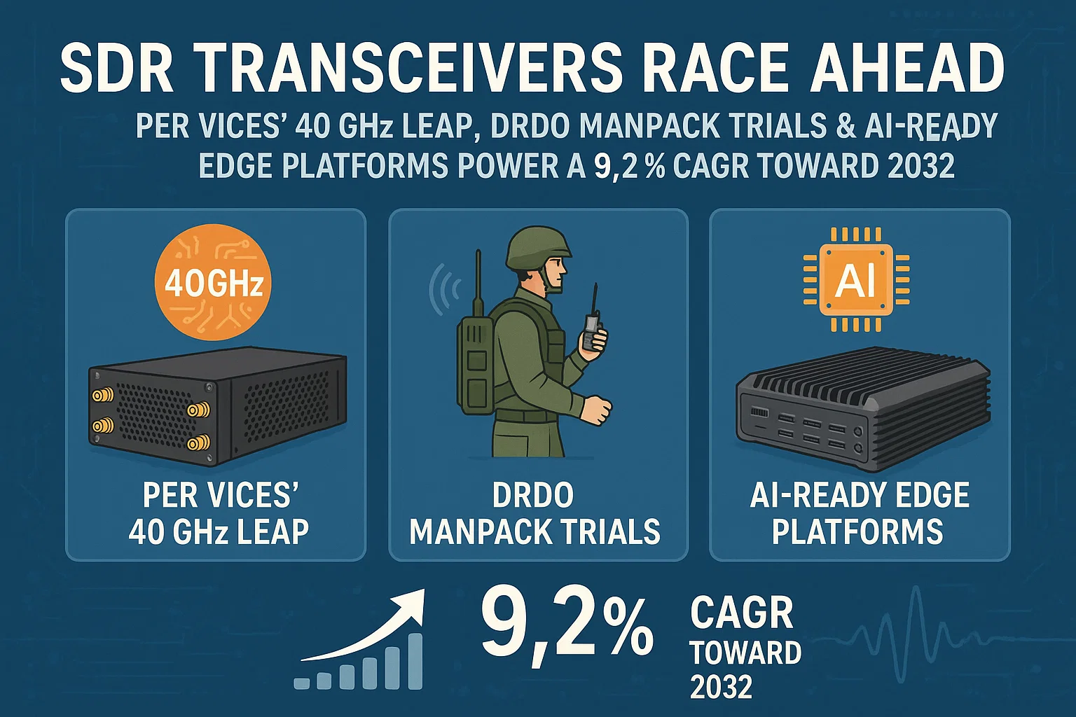 SDR Transceivers Race Ahead: Per Vices’ 40 GHz Leap, DRDO Manpack ...