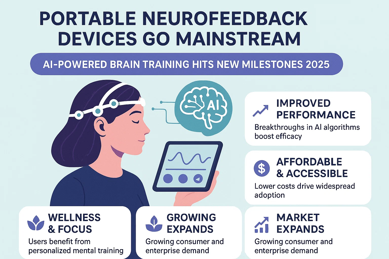 Portable Neurofeedback Devices Go Mainstream: AI-Powered Brain Training ...