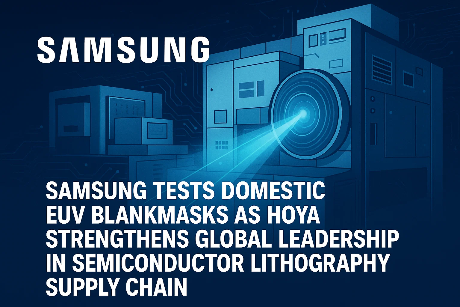 Samsung Tests Domestic EUV Blankmasks as HOYA Strengthens Global ...
