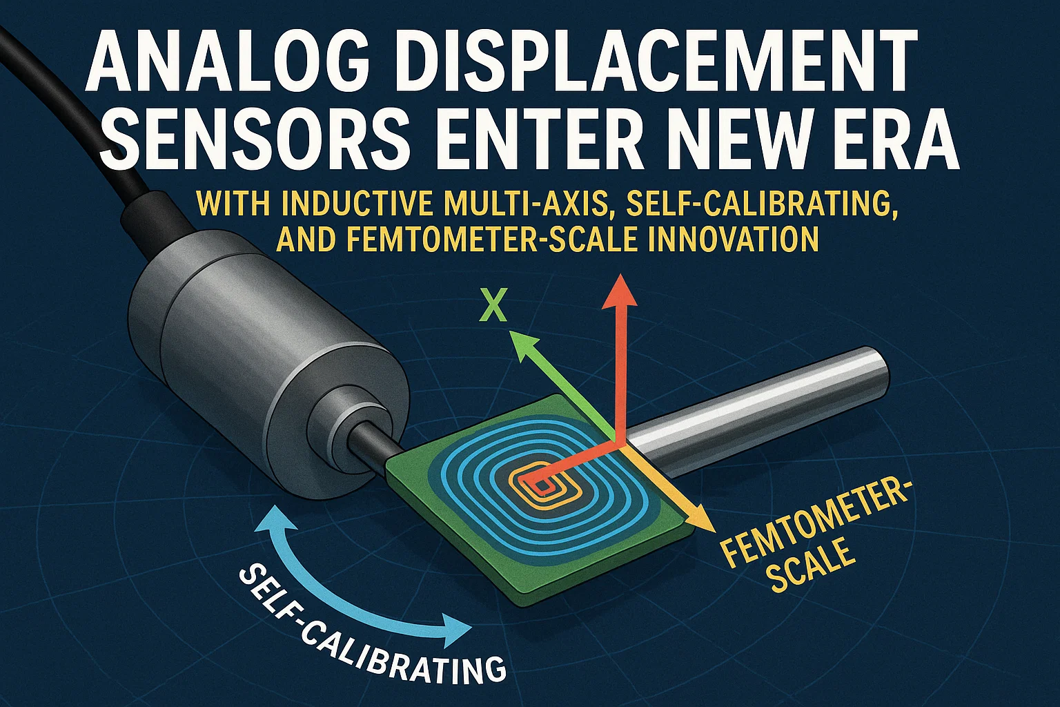 Analog Displacement Sensors Enter New Era with Inductive Multi-Axis ...