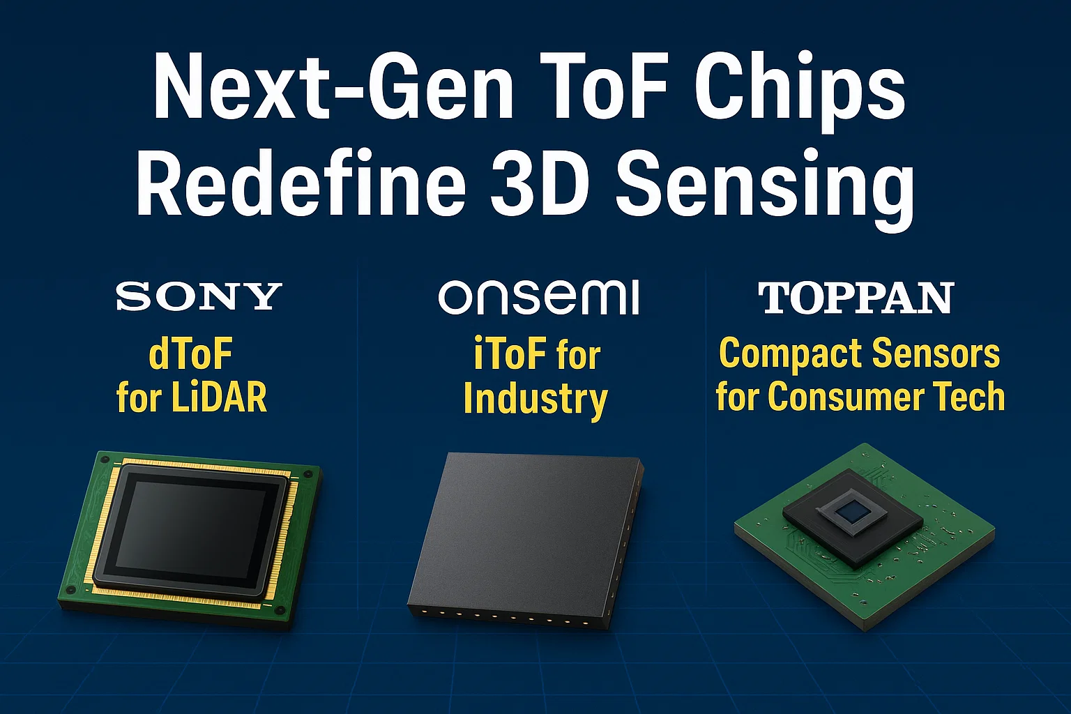 Next-Gen ToF Chips Redefine 3D Sensing: Sony’s dToF for LiDAR, onsemi’s ...