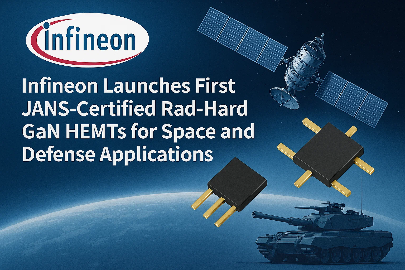Infineon Launches First JANS-Certified Rad-Hard GaN HEMTs for Space and ...