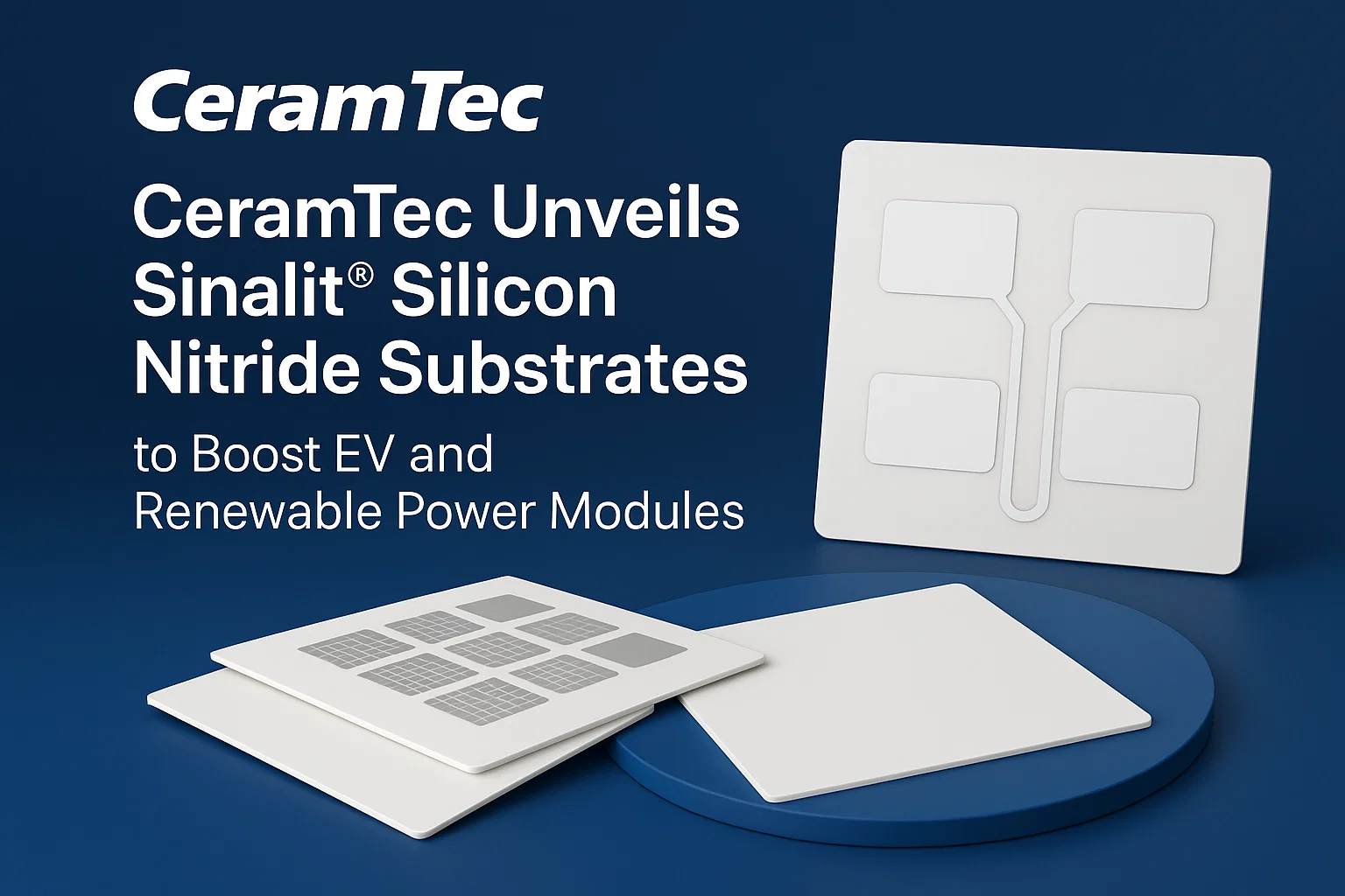CeramTec Unveils Sinalit® Silicon Nitride Substrates to Boost EV and ...