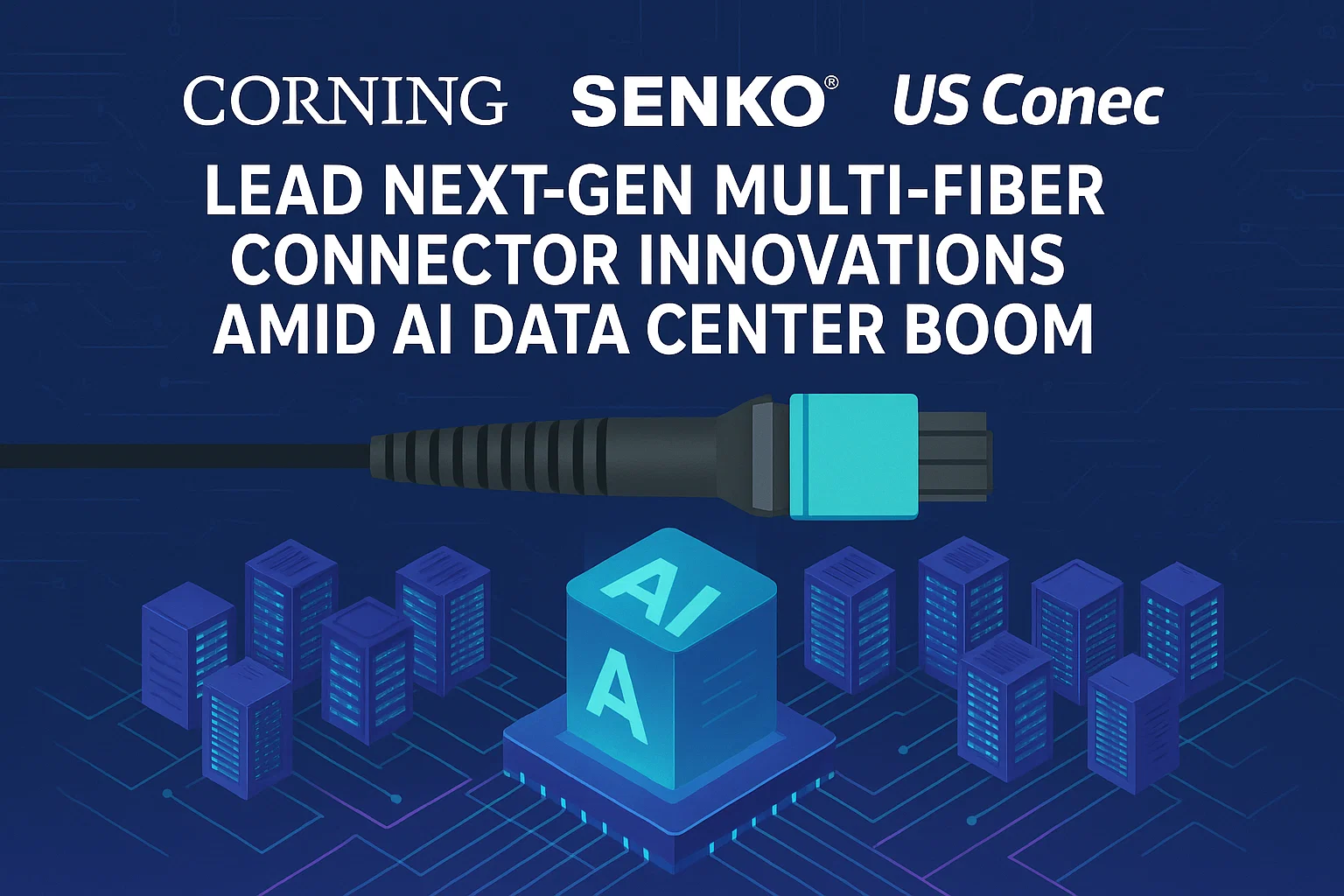Corning, Senko, and US Conec Lead Next-Gen Multi-Fiber Connector ...