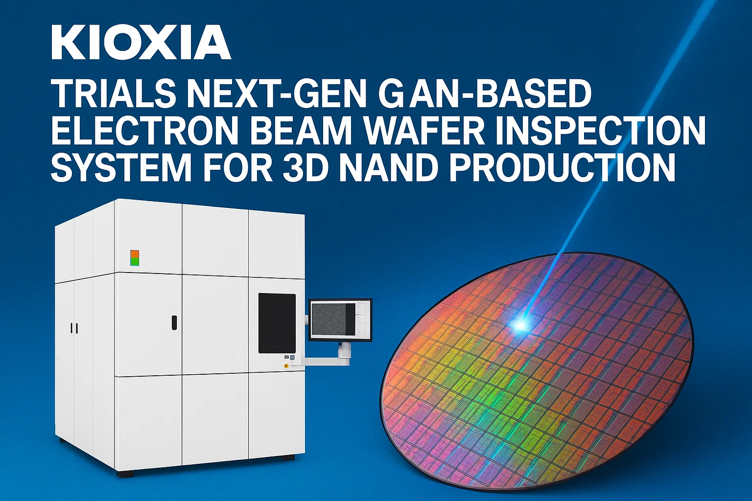 Kioxia Trials Next-Gen GaN-Based Electron Beam Wafer Inspection System ...