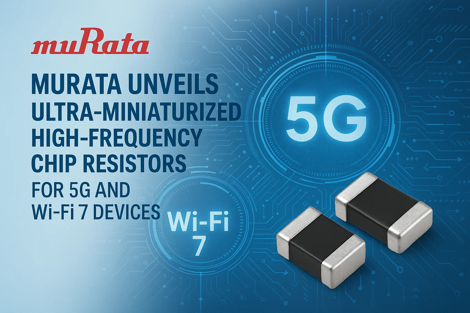 Murata Unveils Ultra-Miniaturized High-Frequency Chip Resistors for 5G ...