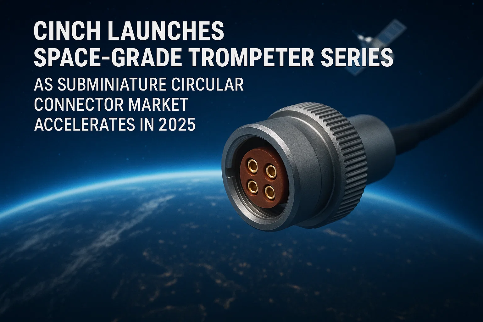 Cinch Launches Space-Grade Trompeter Series as Subminiature Circular ...