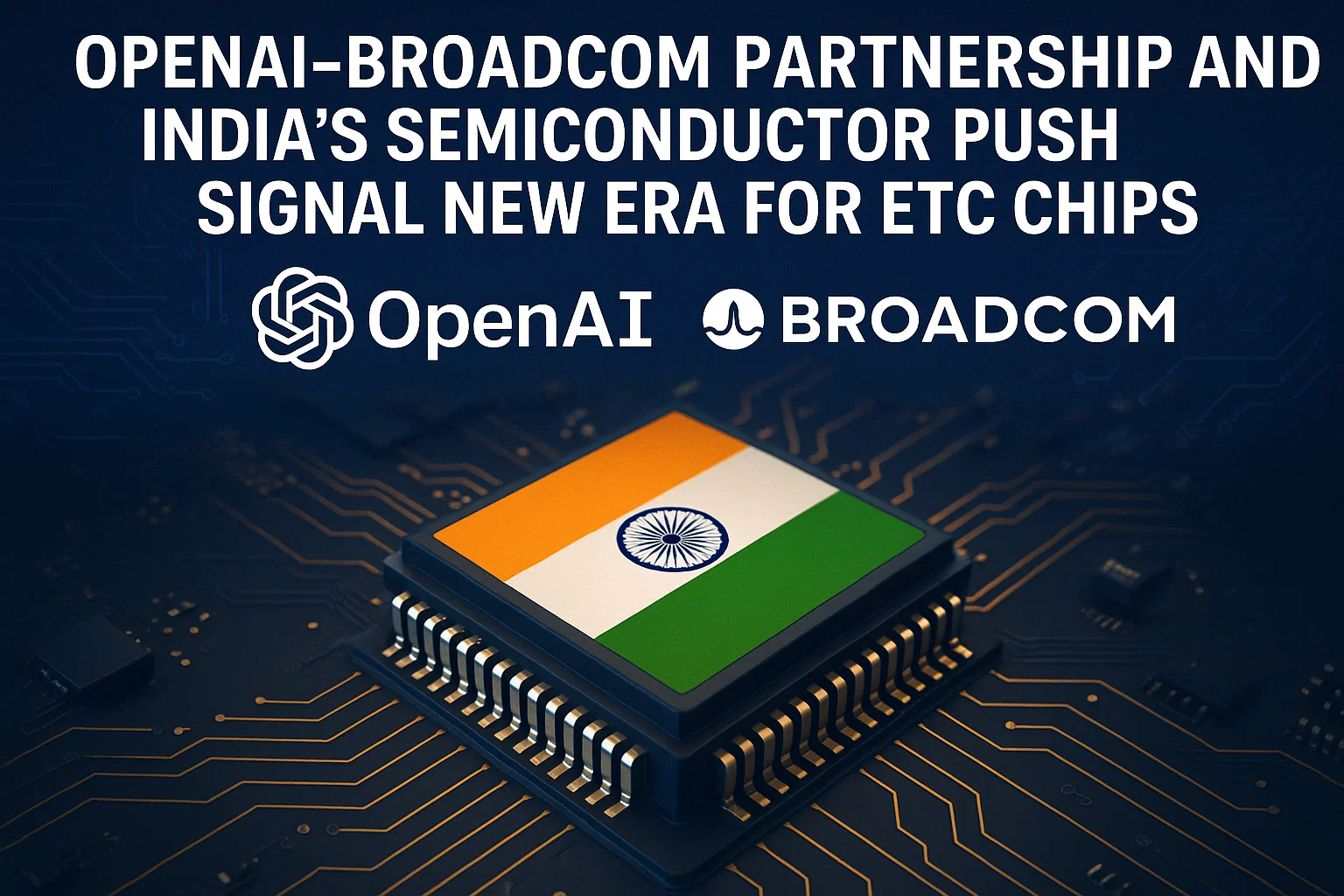 OpenAI–Broadcom Partnership and India’s Semiconductor Push Signal New ...