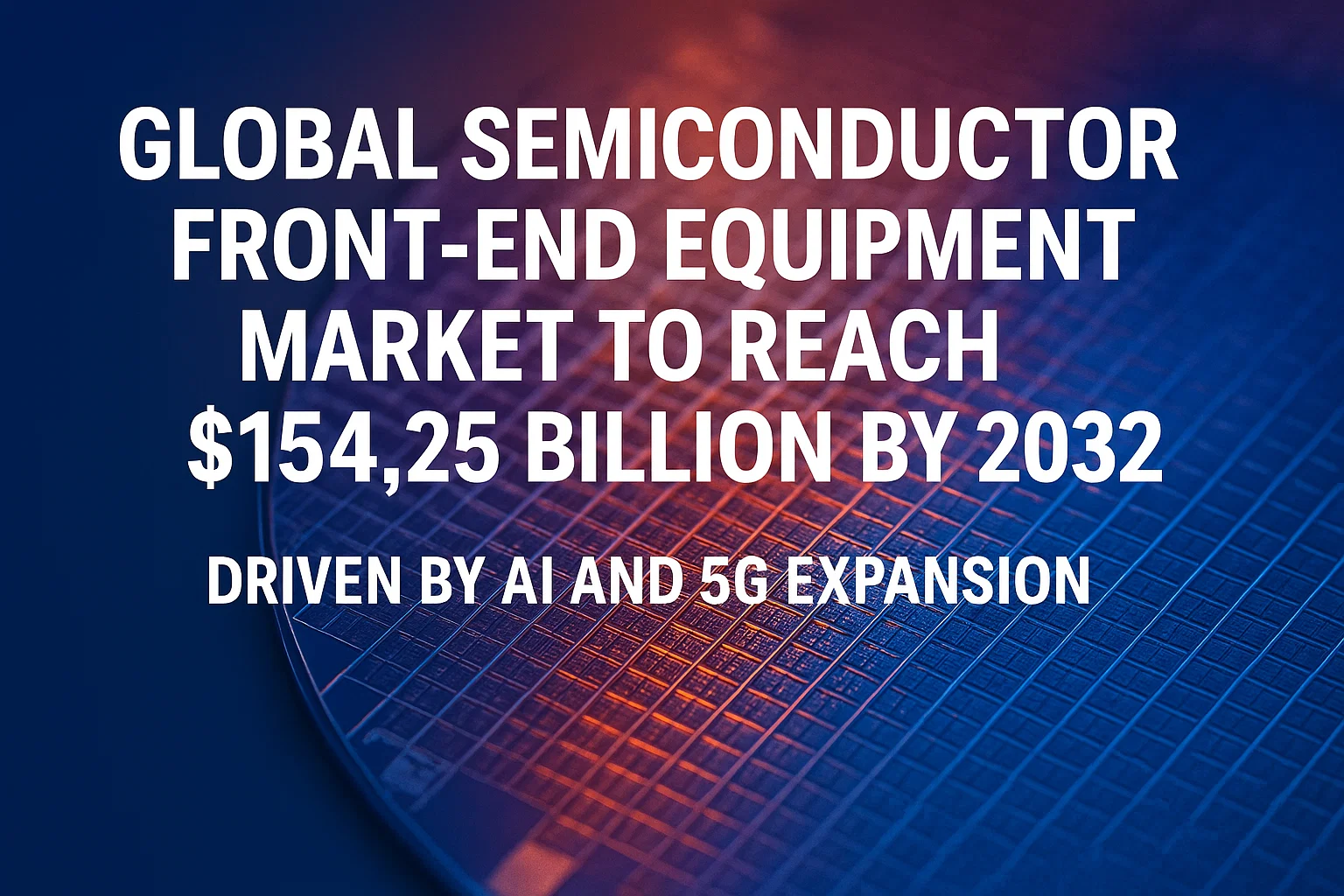 Global Semiconductor Front-End Equipment Market to Reach $154.25 ...
