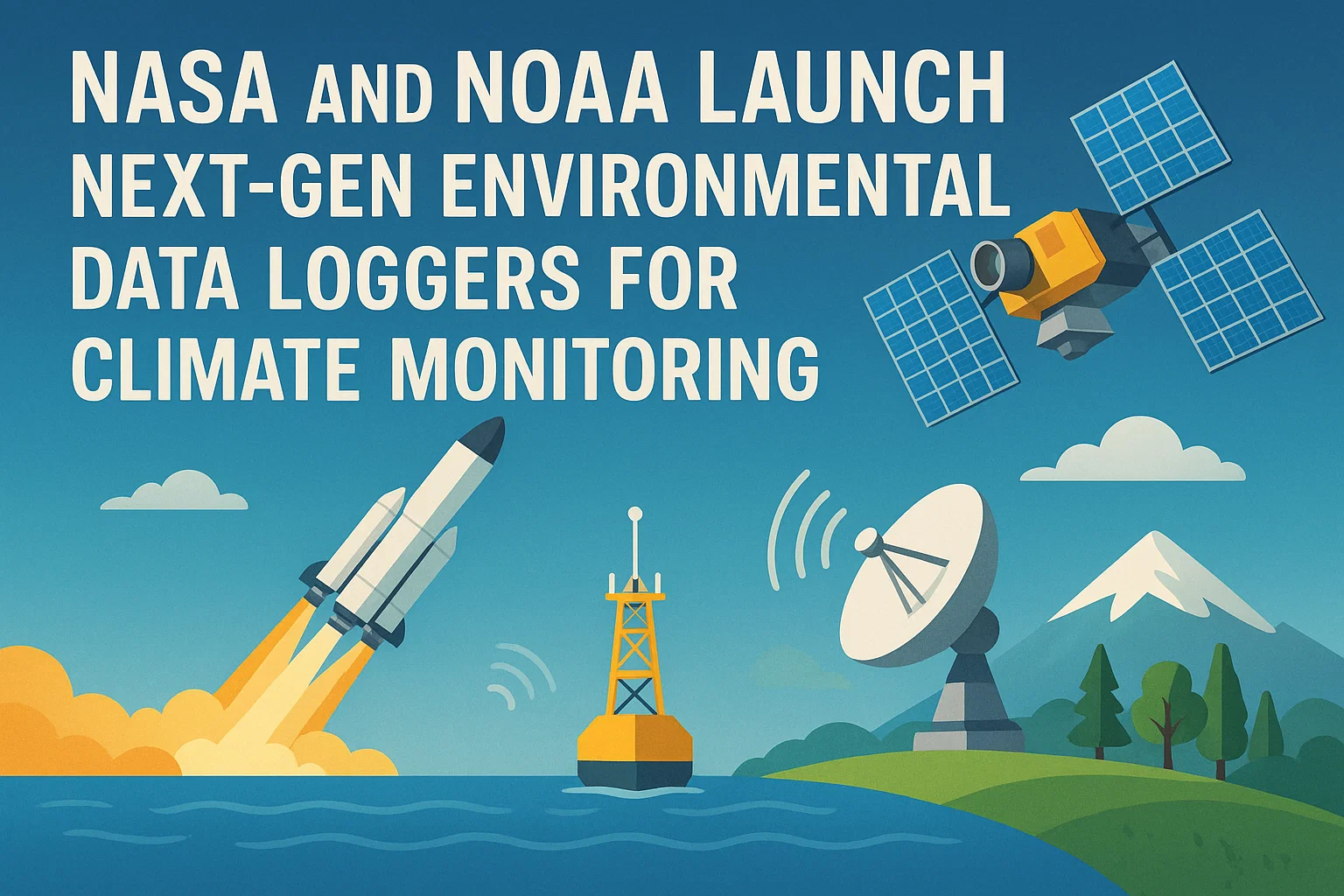 NASA and NOAA Launch Next-Gen Environmental Data Loggers for Climate ...