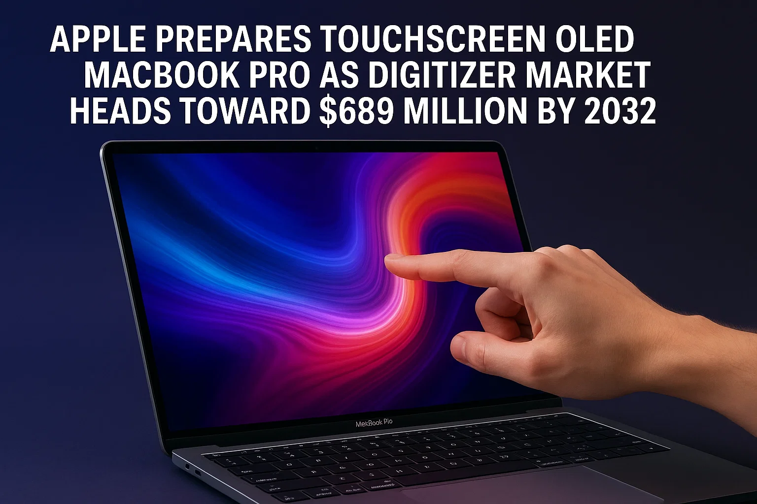 Apple Prepares Touchscreen OLED MacBook Pro as Digitizer Market Heads ...