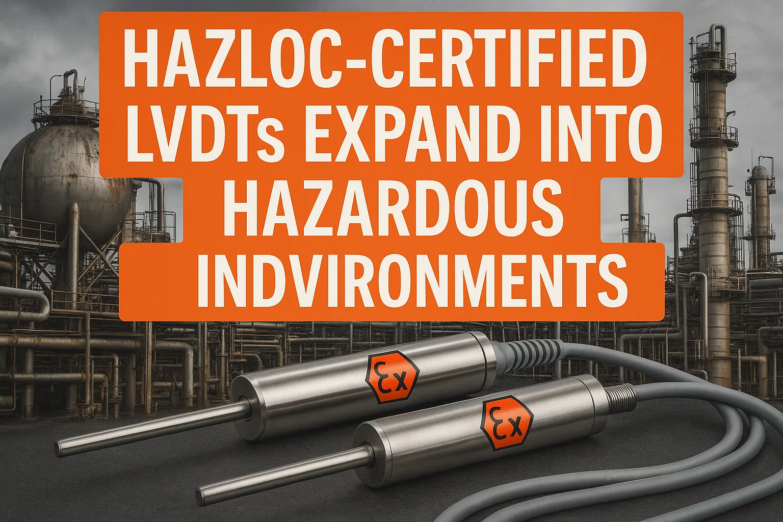 HAZLOC-Certified LVDTs Expand into Hazardous Industrial Environments ...