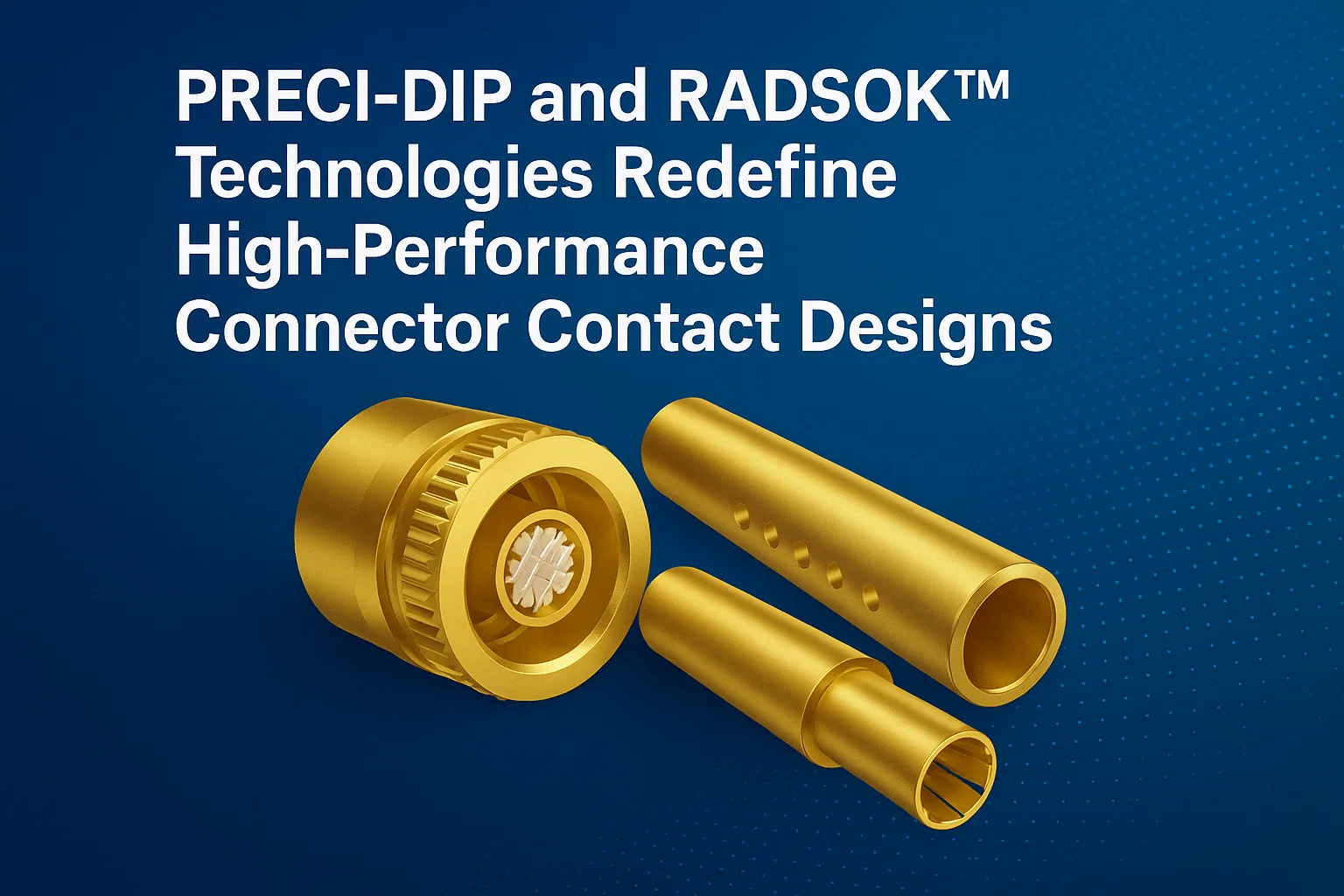 PRECI-DIP and RADSOK Technologies Redefine High-Performance Connector ...