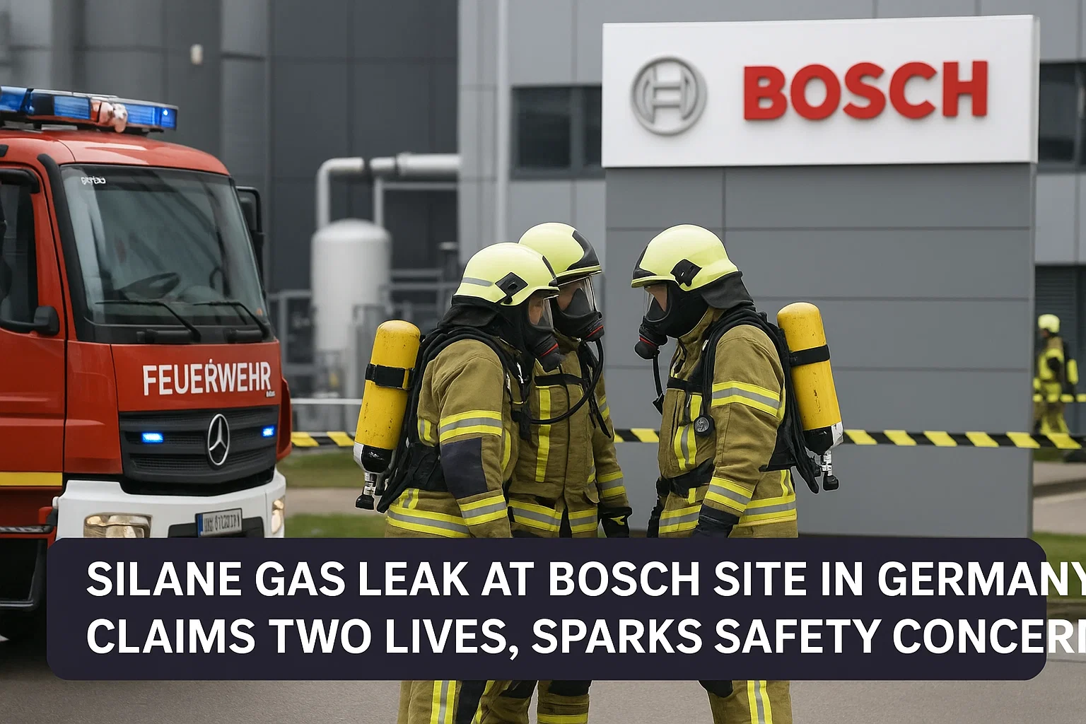 Silane Gas Leak at Bosch Site in Germany Claims Two Lives, Sparks ...