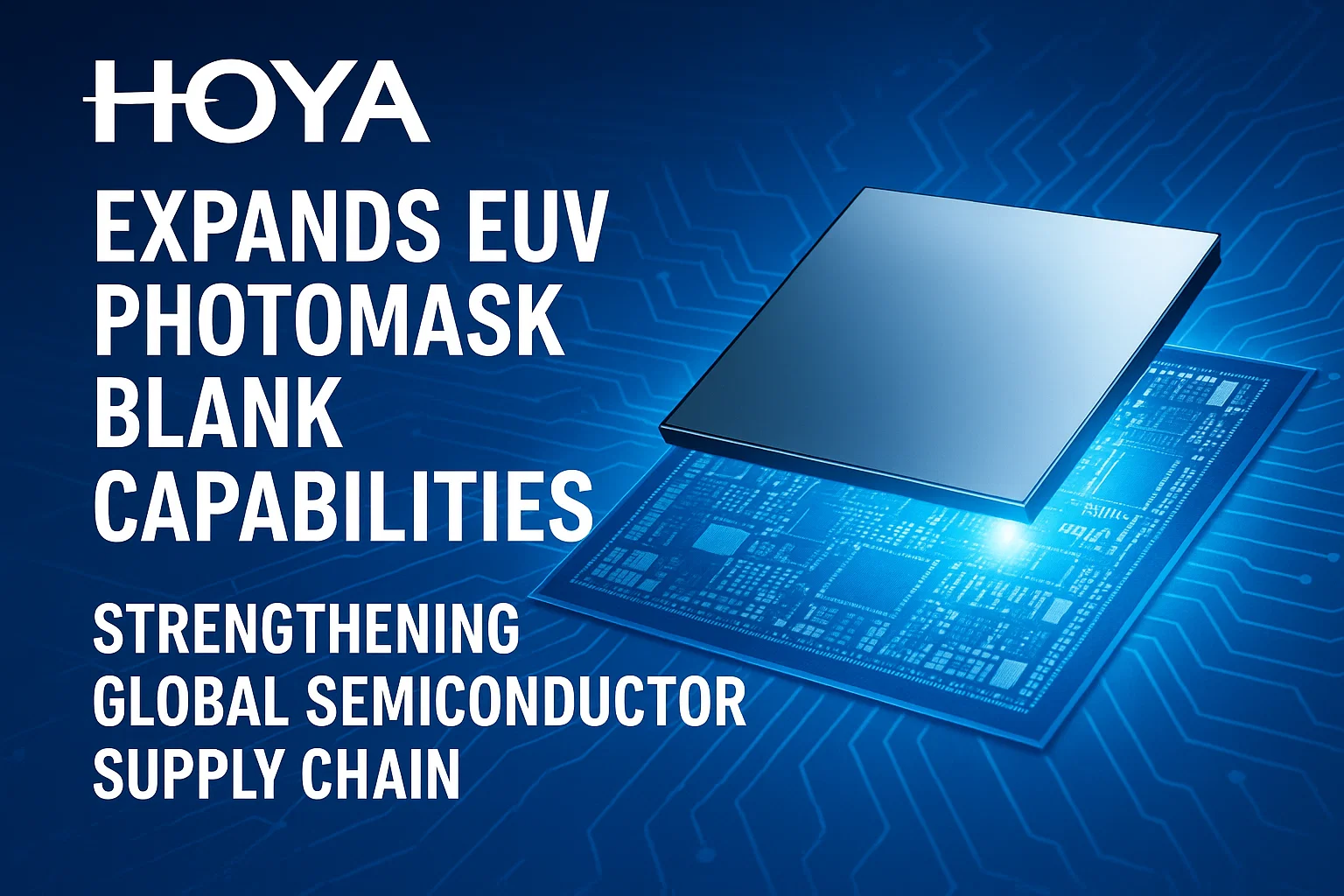 HOYA Expands EUV Photomask Blank Capabilities, Strengthening Global ...