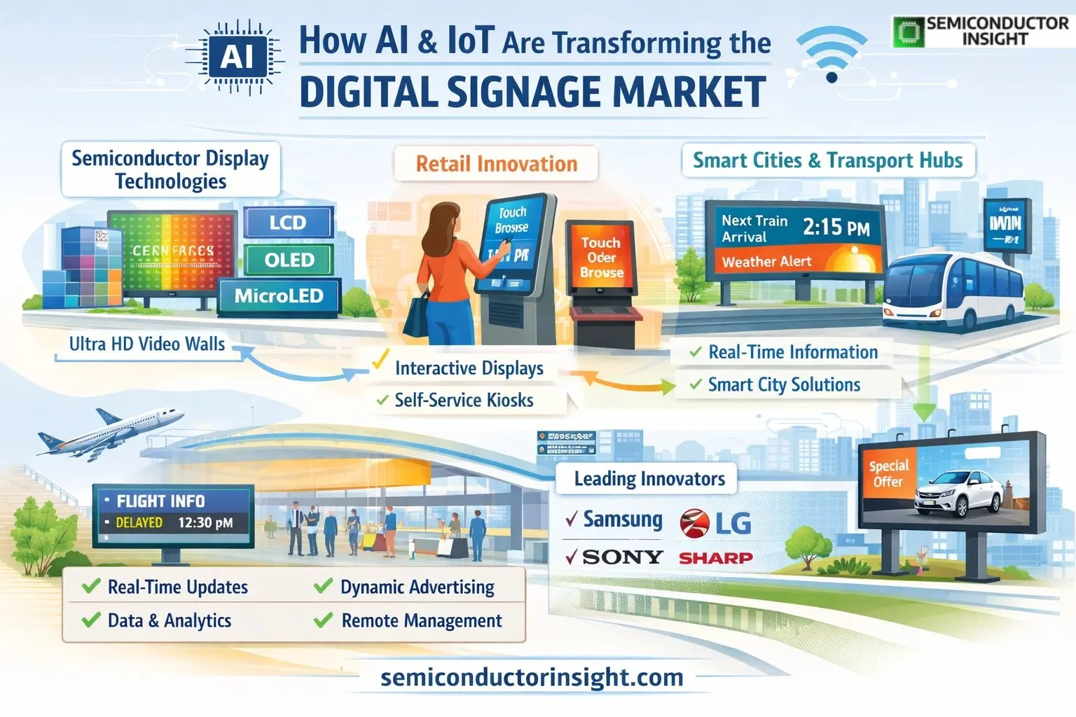 How AI and IoT Are Transforming Digital Signage Market ...