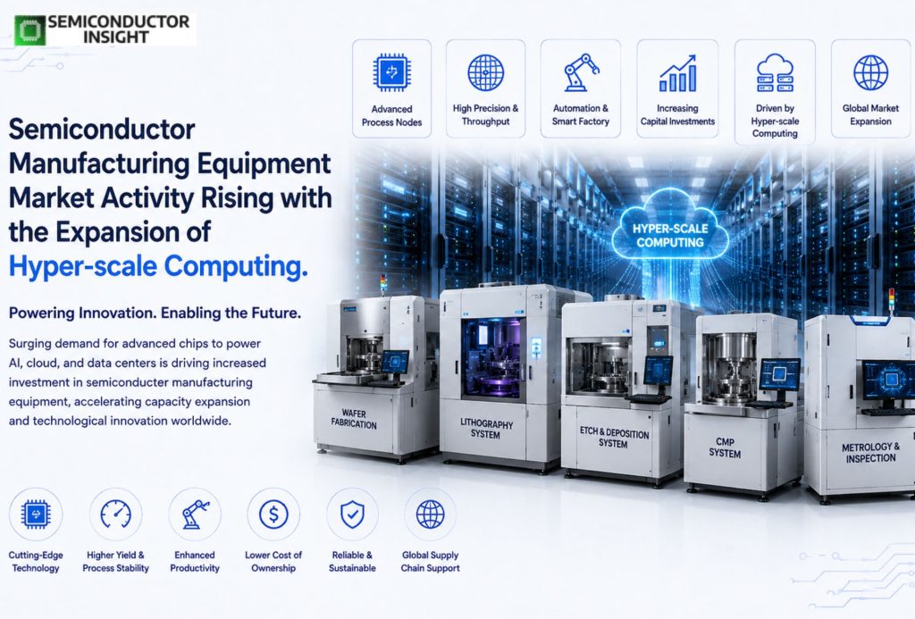 Semiconductor Manufacturing Equipment Market Activity Rising